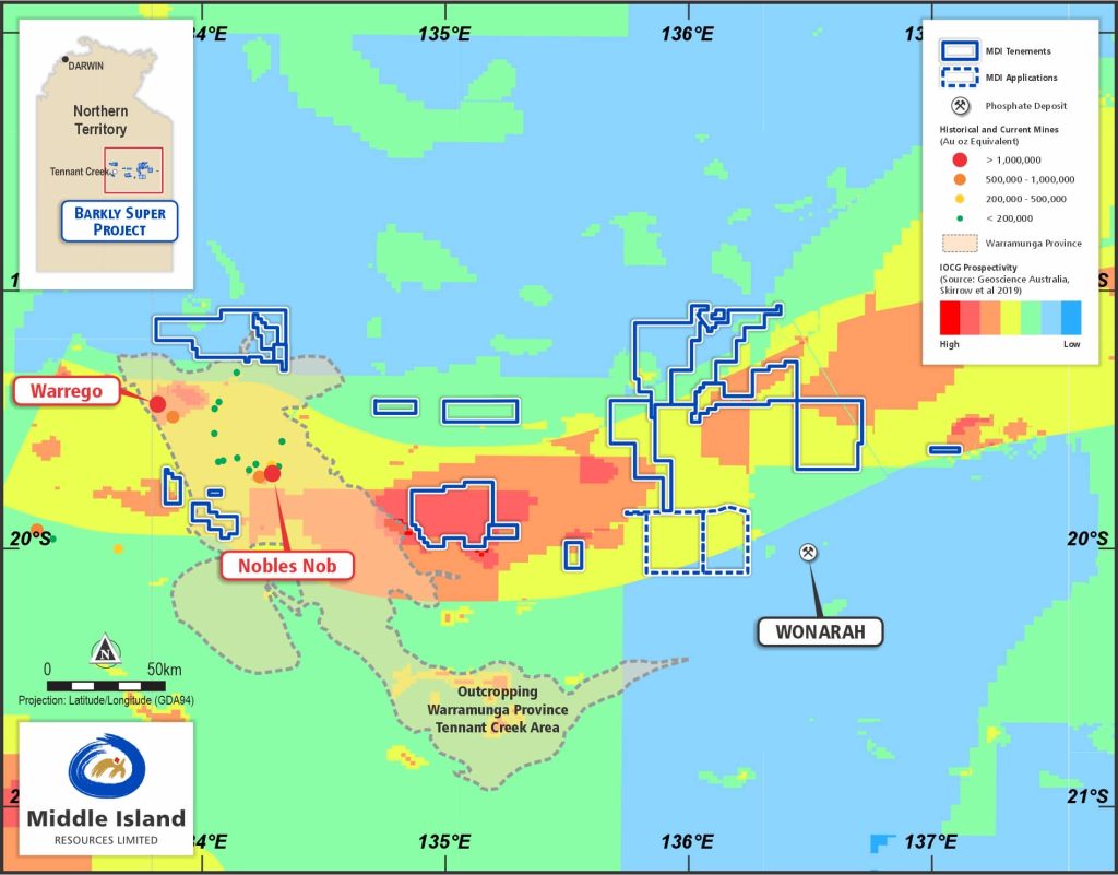 NORTHERN TERRITORY – Middle Island
